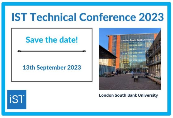 Update: IST Technical Conference 2023 – IST – Institute of Science ...