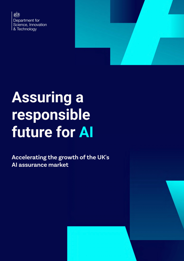 UK Government Report Highlights Opportunities in AI Assurance – IST ...